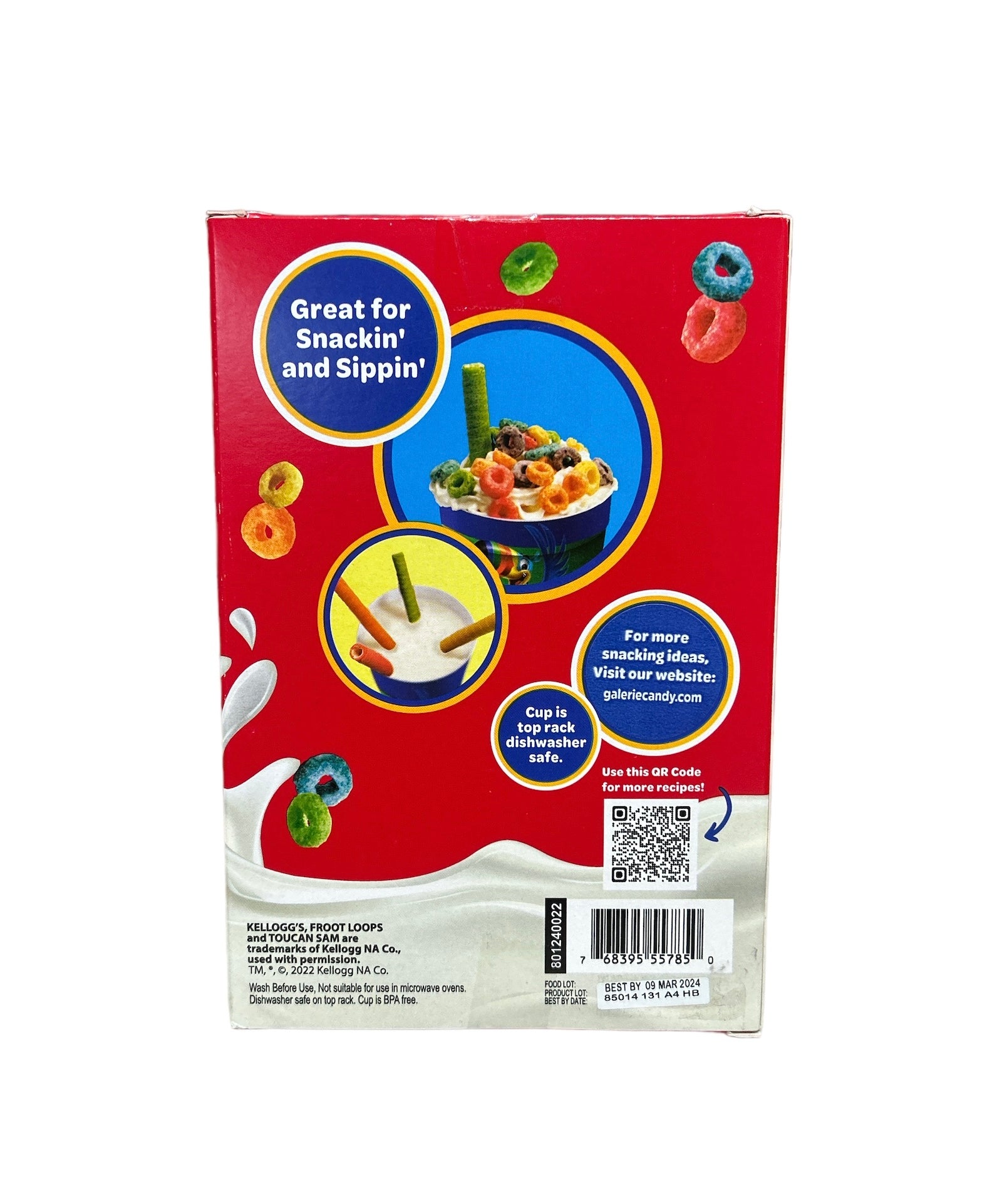 Kellogg's - Froot Loops Cereal Straws & Cup Gift Set 50g OFFERTA SCADE ...