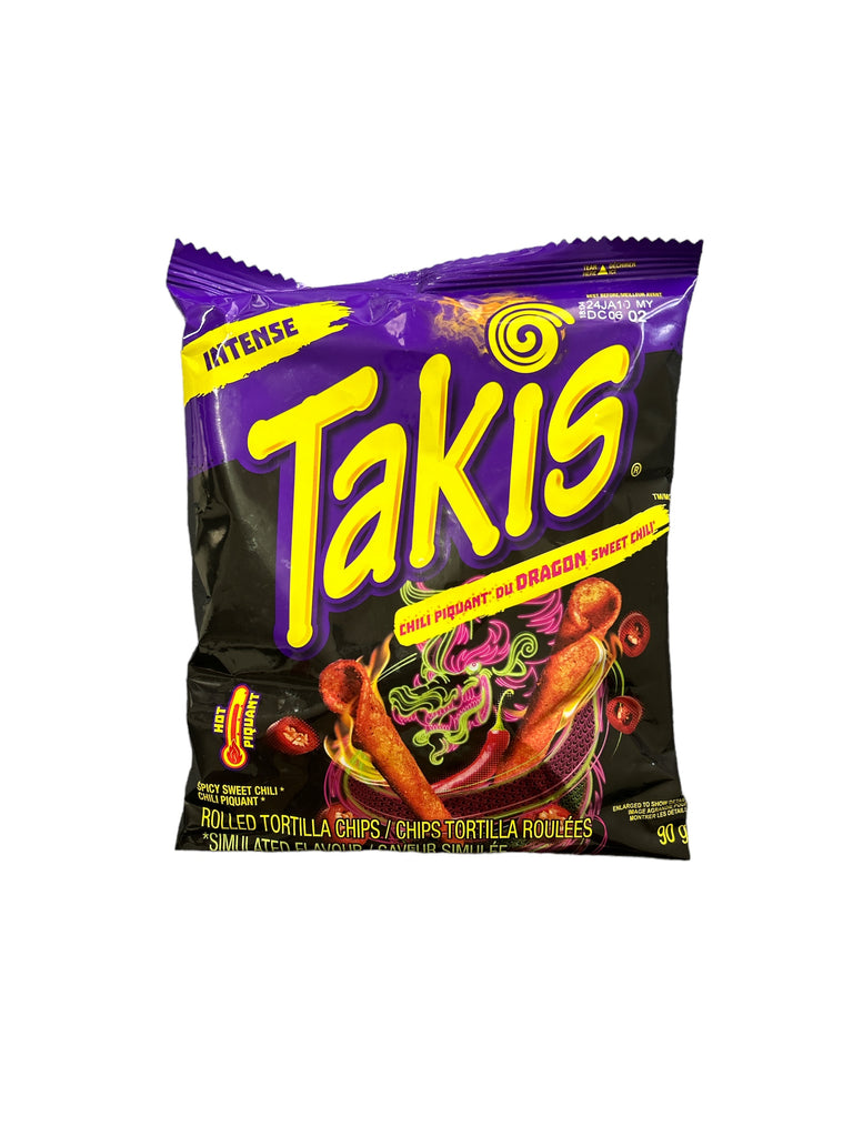 Takis - Dragon Sweet Chili / Tortillas Arrotolate Piccanti 90g ...