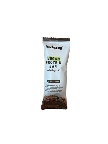 Foodspring - Vegan Protein Bar Extra Layered Hazelnut Crunch / Barrett ...
