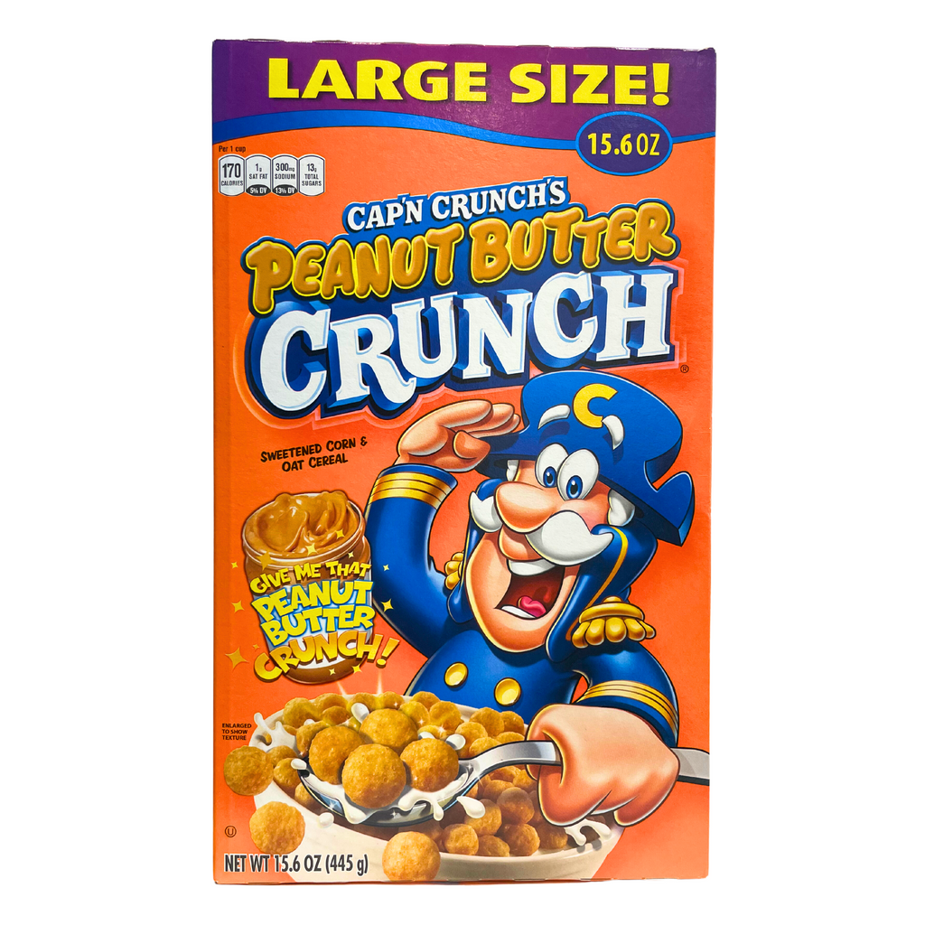Cap'n Crunch's - Peanut Butter Crunch Large Size 445g – Acquista Online ...