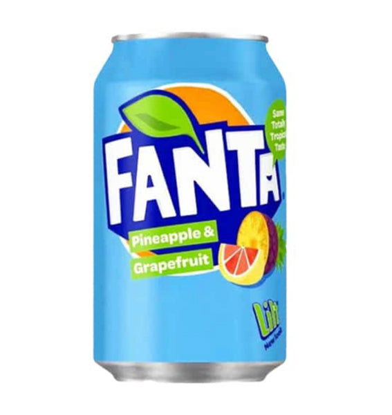 Fanta - Pineapple & Grapefruit / Ananas e Pompelmo 330ml – Acquista ...