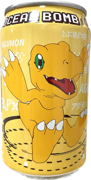 Ocean Bomb - Digimon Agumon gusto Banana 330ml – Acquista Online al ...
