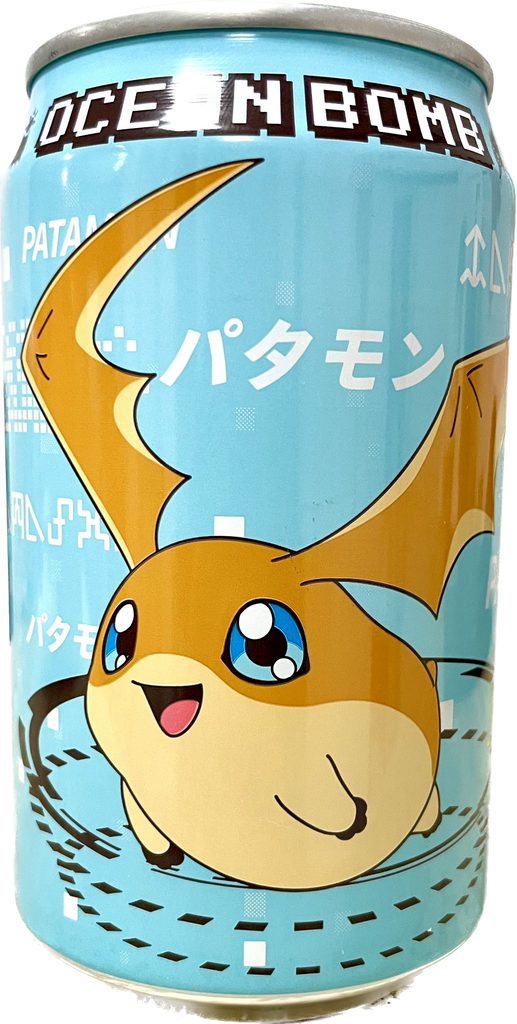 Ocean Bomb - Digimon PATAMON Lemon Flavour / Bevanda Gassata gusto Lim ...