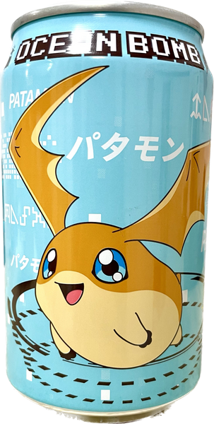 Ocean Bomb - Digimon PATAMON Lemon Flavour / Bevanda Gassata gusto Lim ...