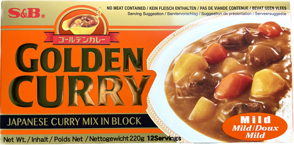 S&B - Golden Curry - Japanese Curry Mild 220g – Acquista Online al ...
