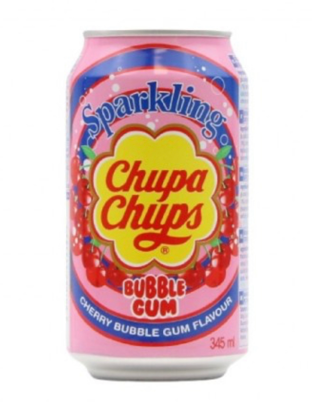 Chupa Chups Sparkling Gusto Cherry Bubble Gum 345ml Acquista Online